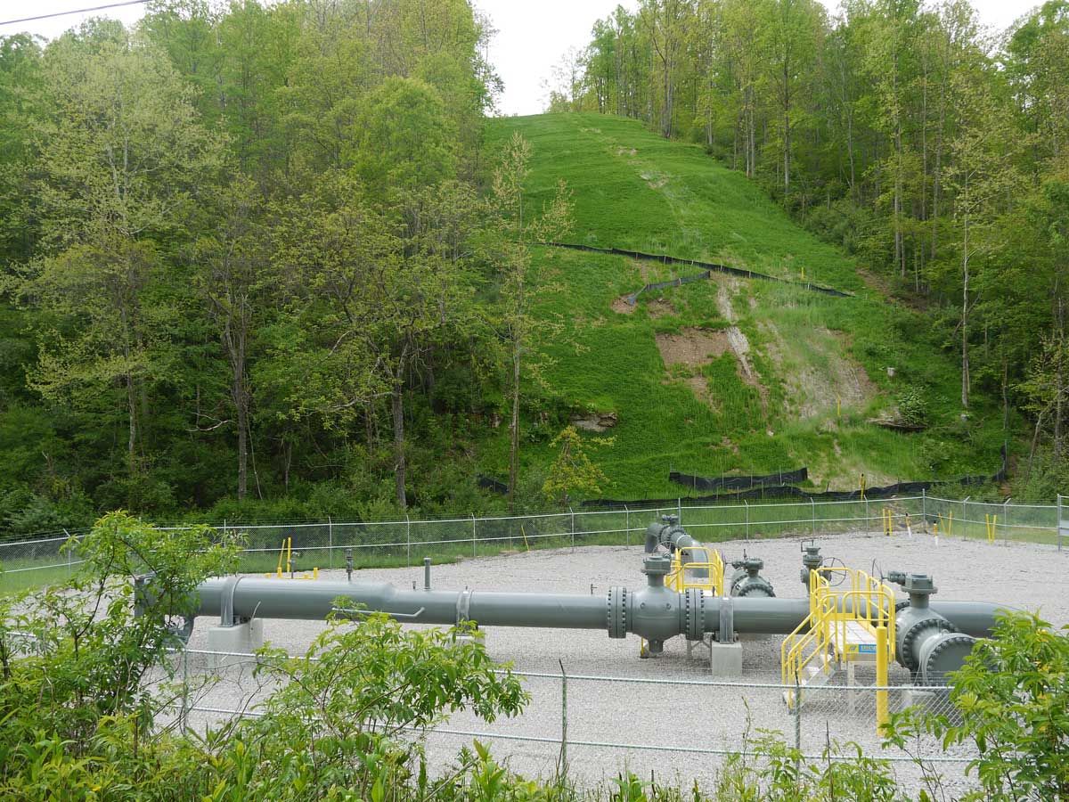WV Frack Fields Flyover, Part 3: The Fate of Mobley, Wetzel County, WV