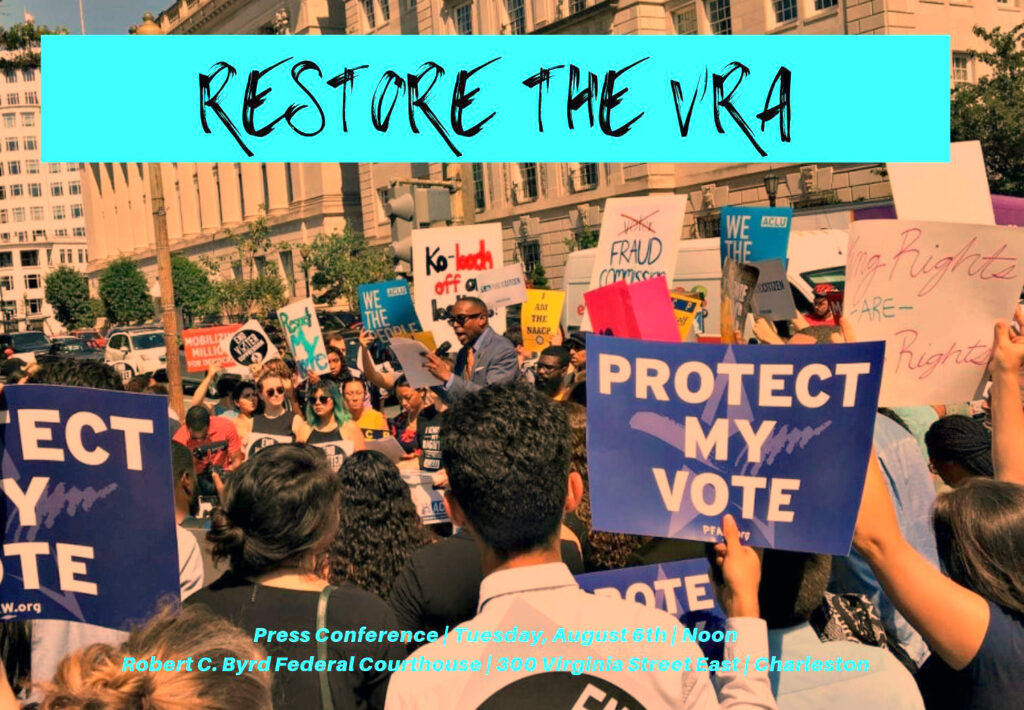 Yes to Voting Rights Advancement Act; No to Discrimination in Voting